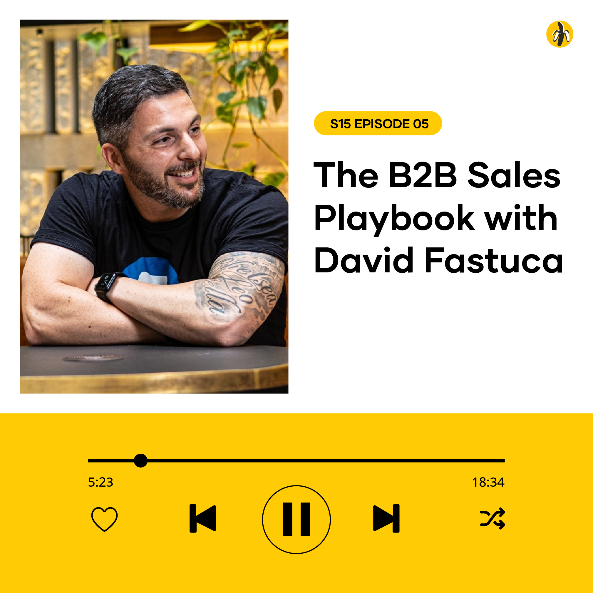 The B2B Sales Playbook with David Fastuca | Basic Bananas